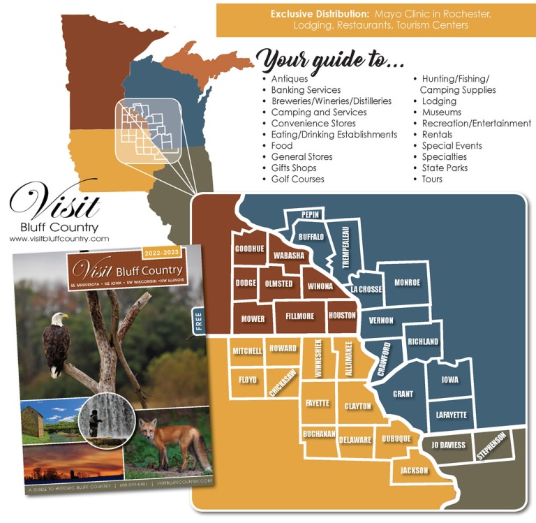 Visit Bluff Country Distribution