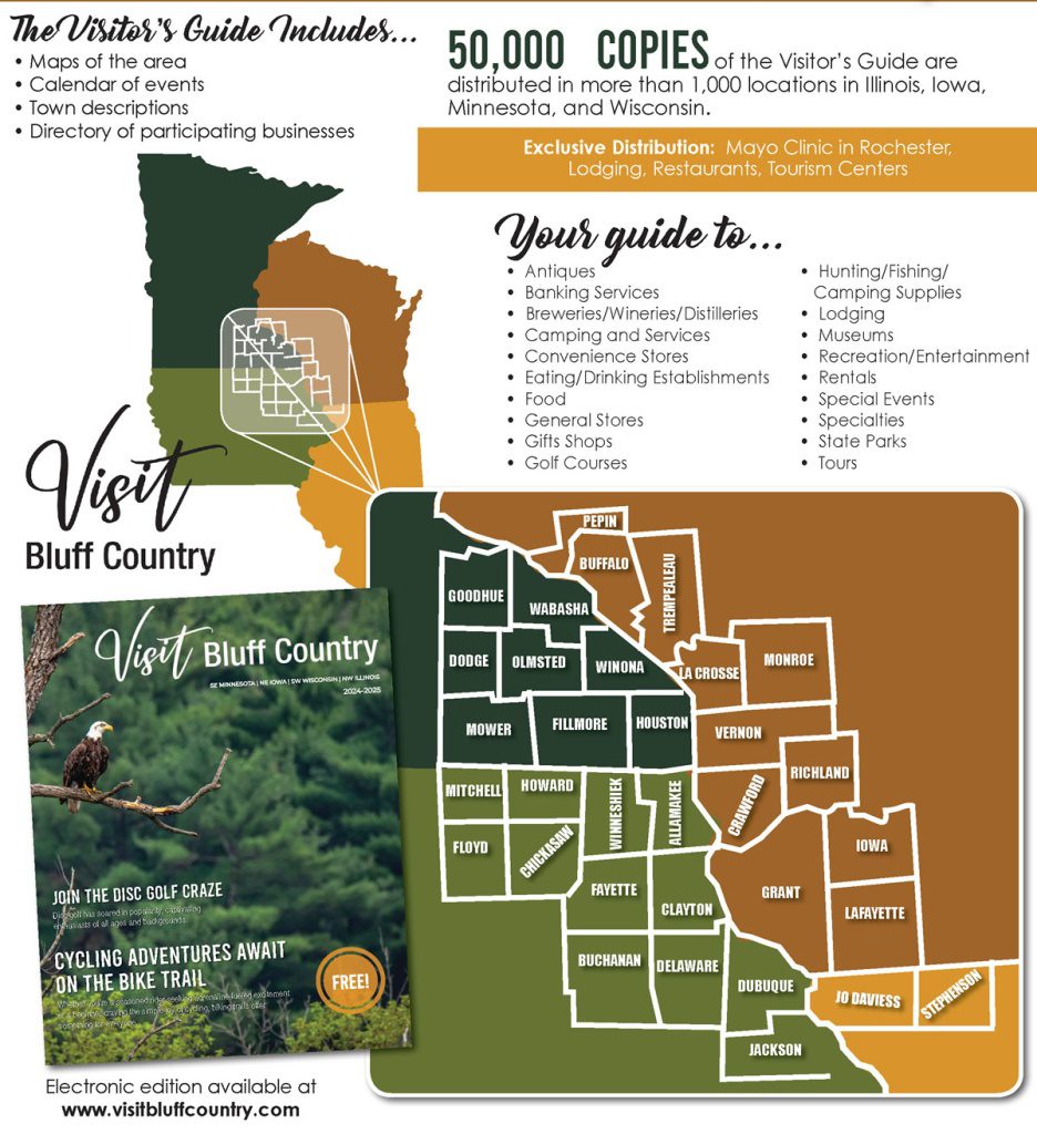 Visit Bluff Country Distribution